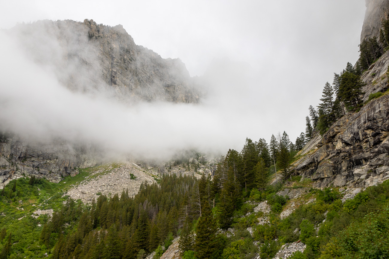 Static Peak Divide - Grand Teton NP - Free Roaming Hiker