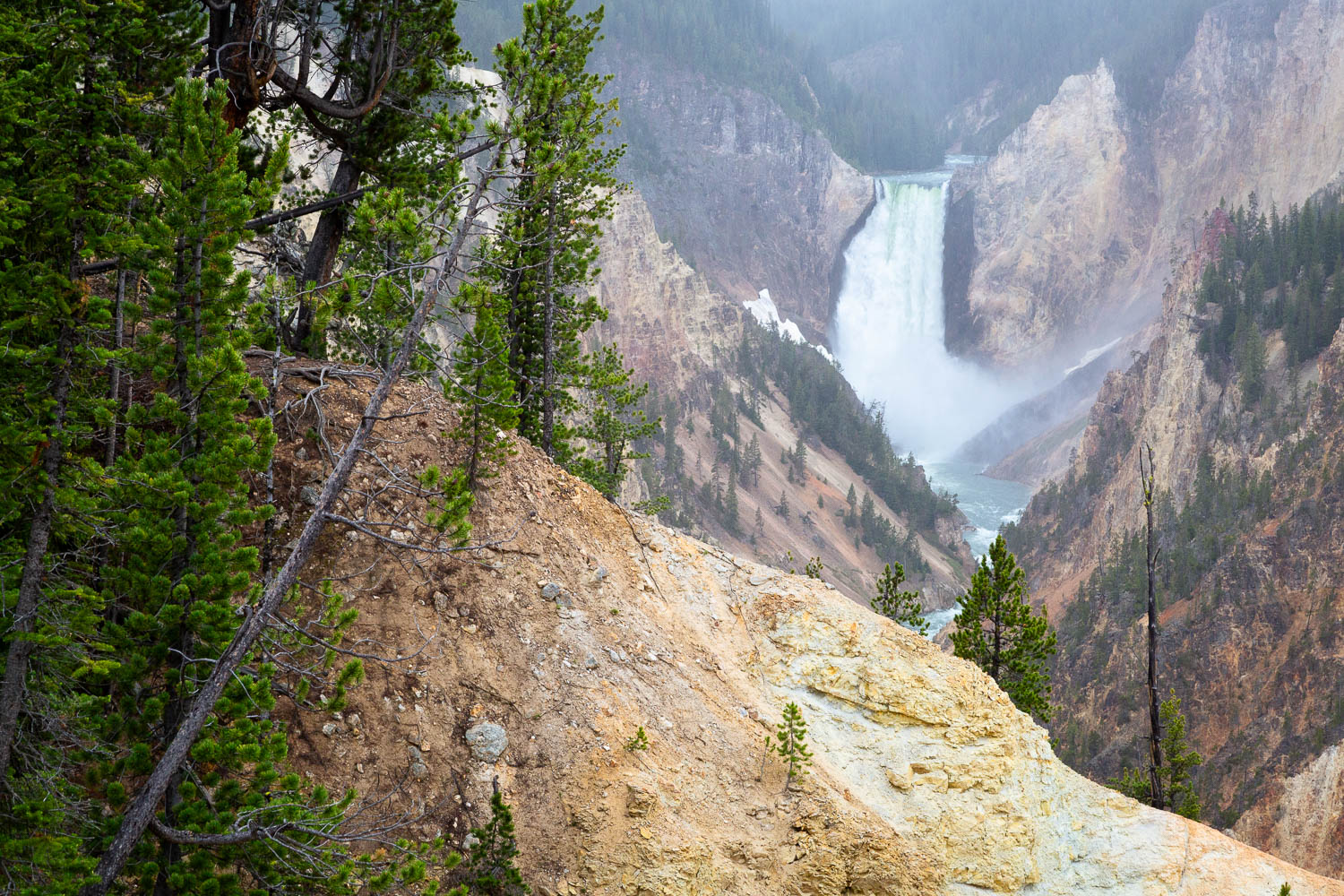 South Rim Loop - Yellowstone National Park - Free Roaming Hiker